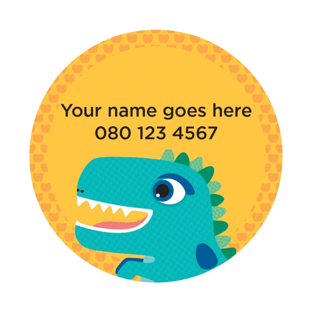 Personalised Name Tags – Crunch