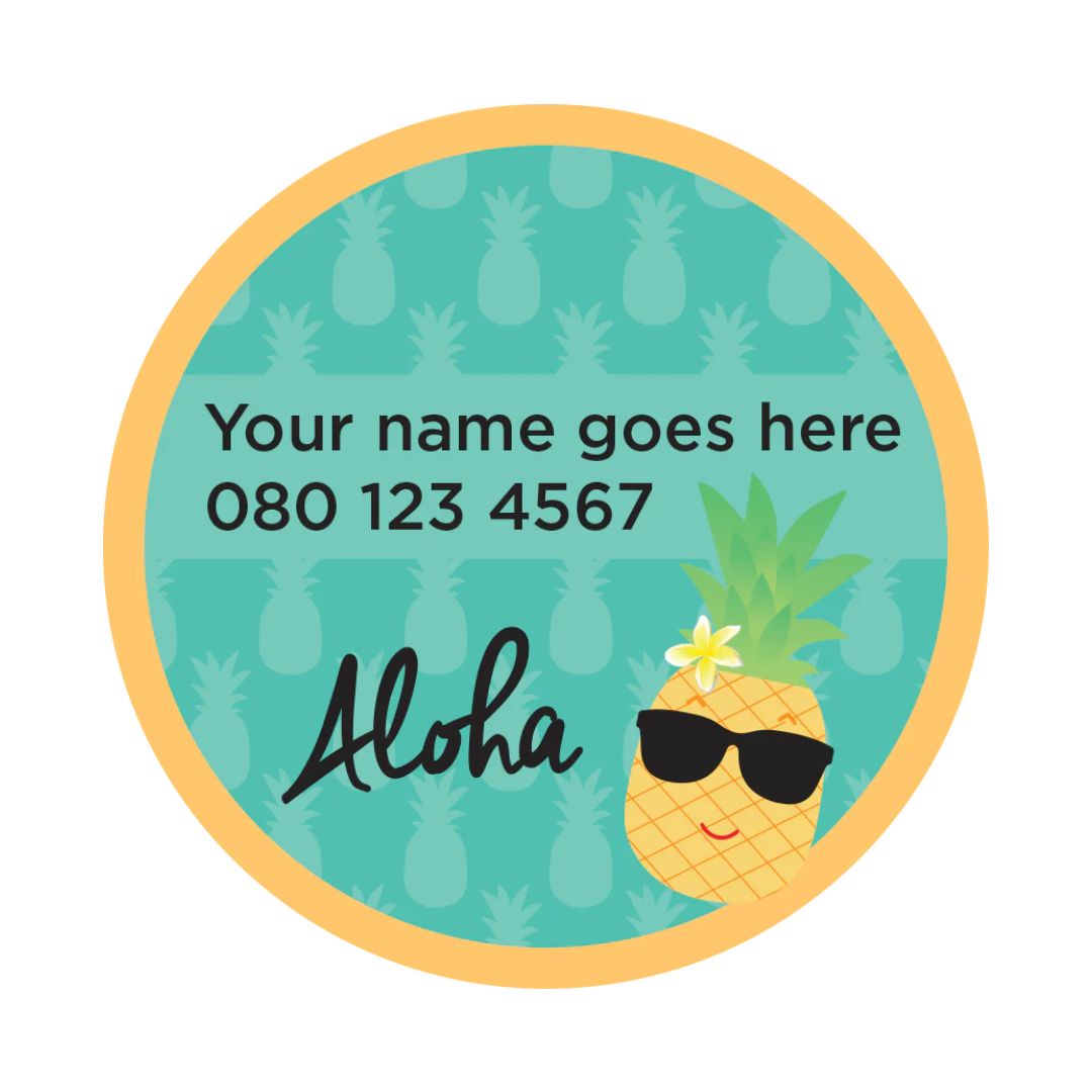 Personalised Name Tags – Crunch
