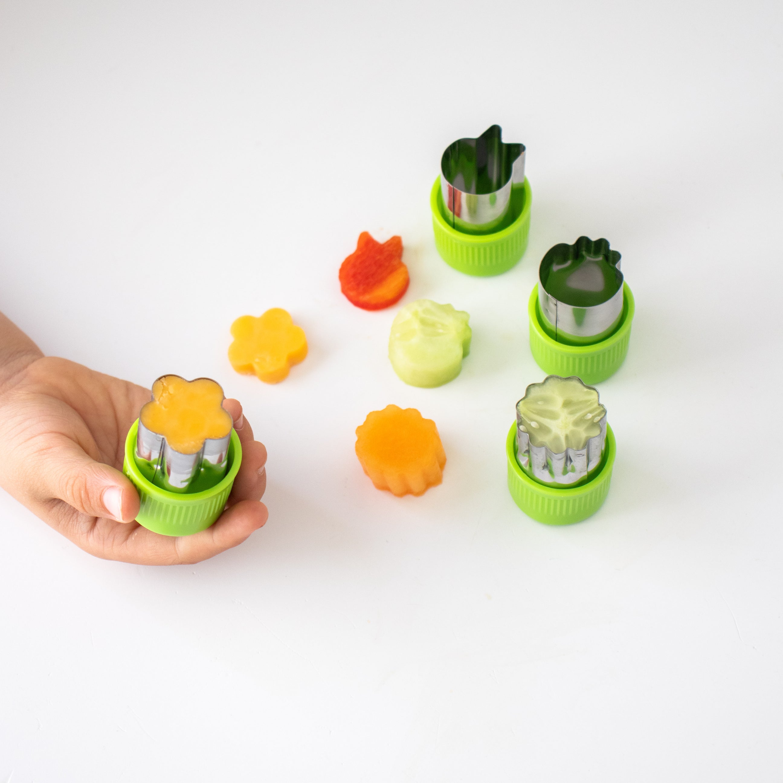 Mini Fruit/Veggie Cutters – Crunch
